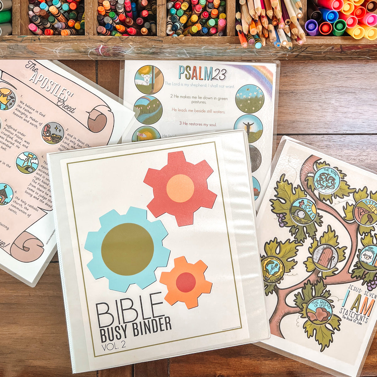 Bible Busy Binder Printable Starter Kit Vol. 2 – Arrows And Applesauce