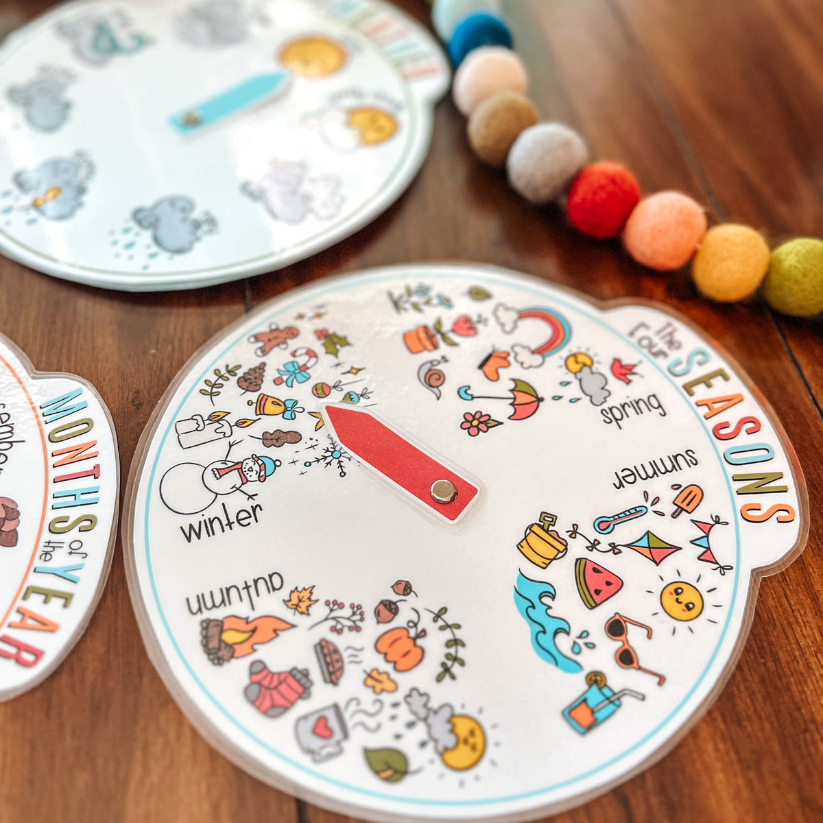 Calendar + Weather Wheel Activity Set – Arrows And Applesauce