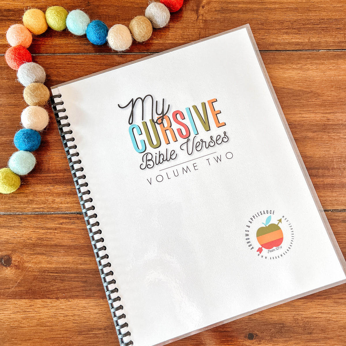 Cursive Bible Verses Volume 2 | Printable Workbook – Arrows And Applesauce