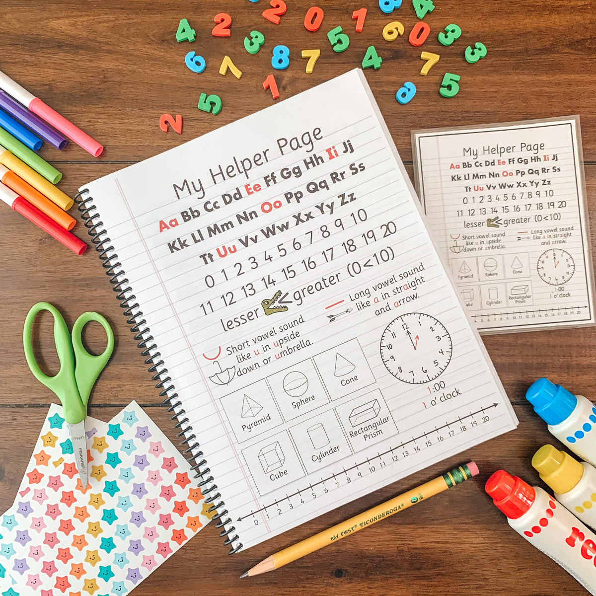 Kindergarten Busy Binder + Journal Set – Arrows And Applesauce