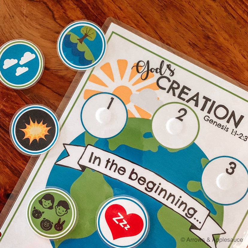 7 Days Of Creation Printable – Arrows And Applesauce