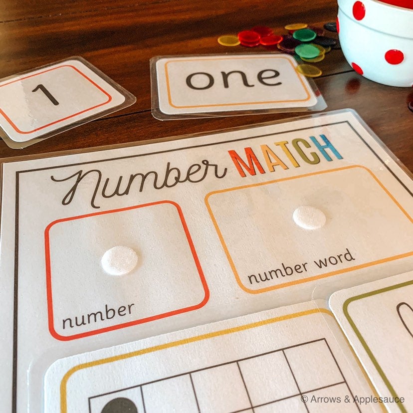 Numbers 1-10 Sorting & Counting Activity – Arrows And Applesauce