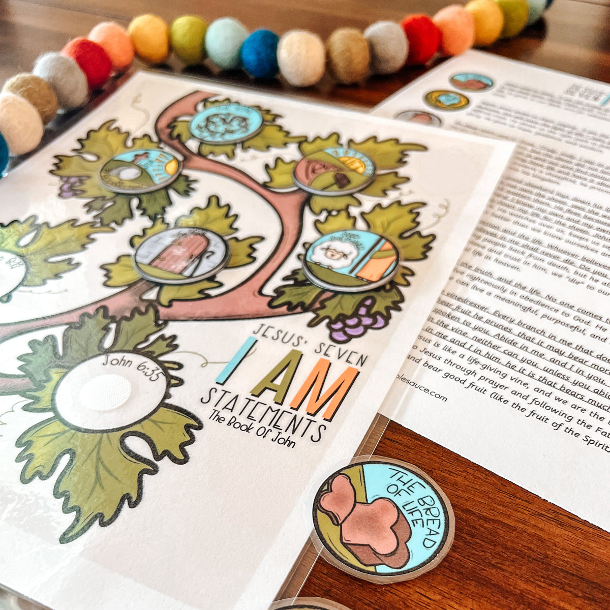 Jesus' "I Am" Statements Printable Activity Set – Arrows And Applesauce