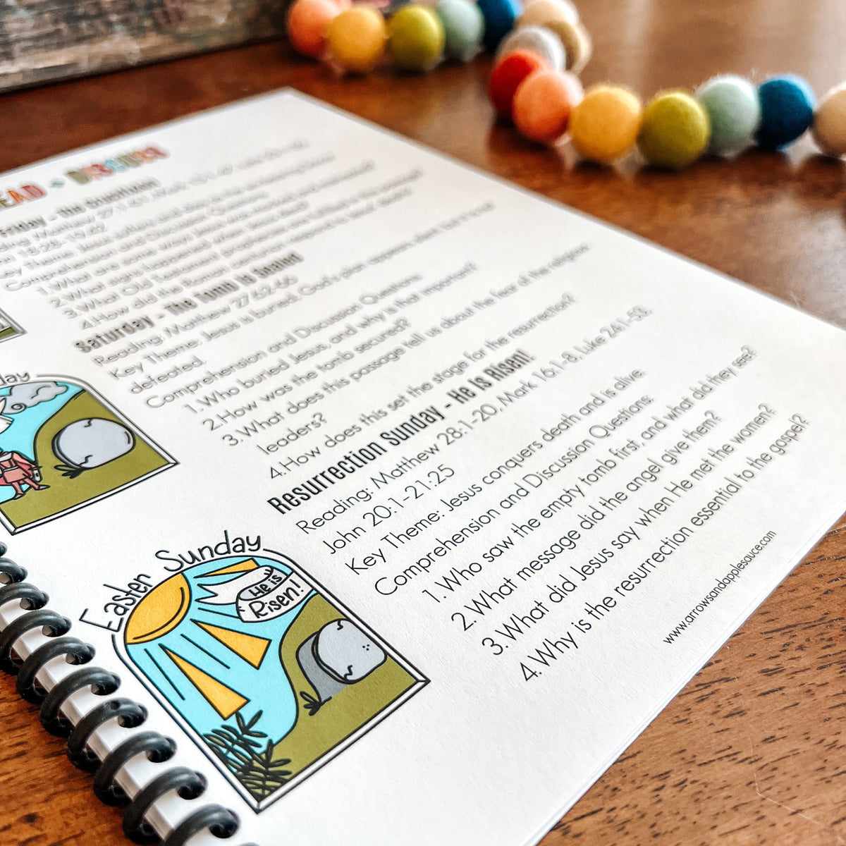 The Holy Week Easter Study Guide + Coloring Pages – Arrows And Applesauce