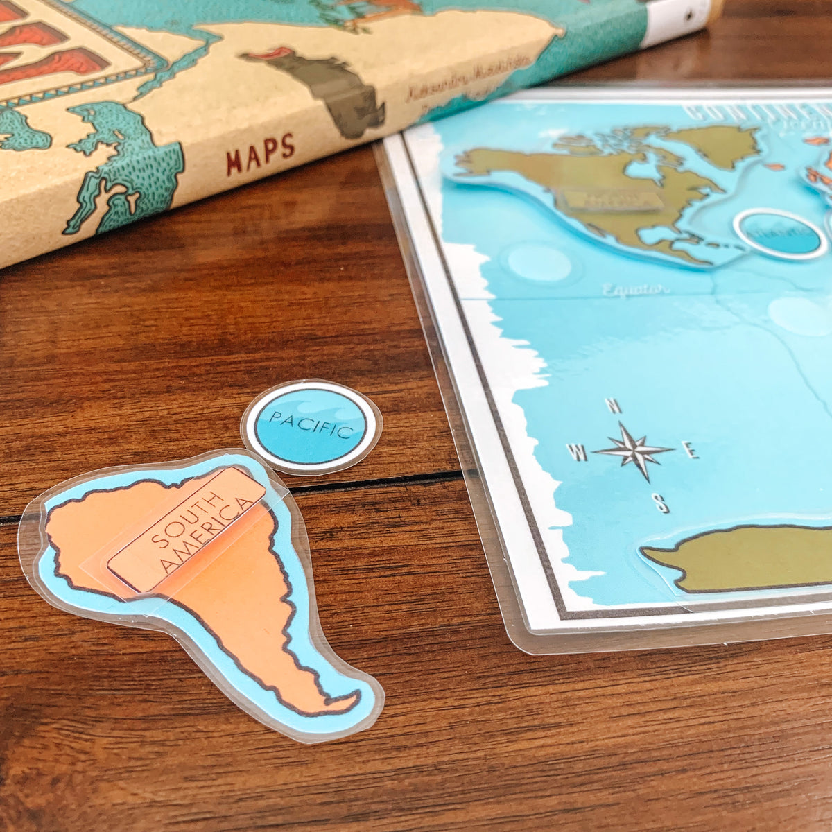 Continents And Oceans Printable Map Puzzle – Arrows And Applesauce