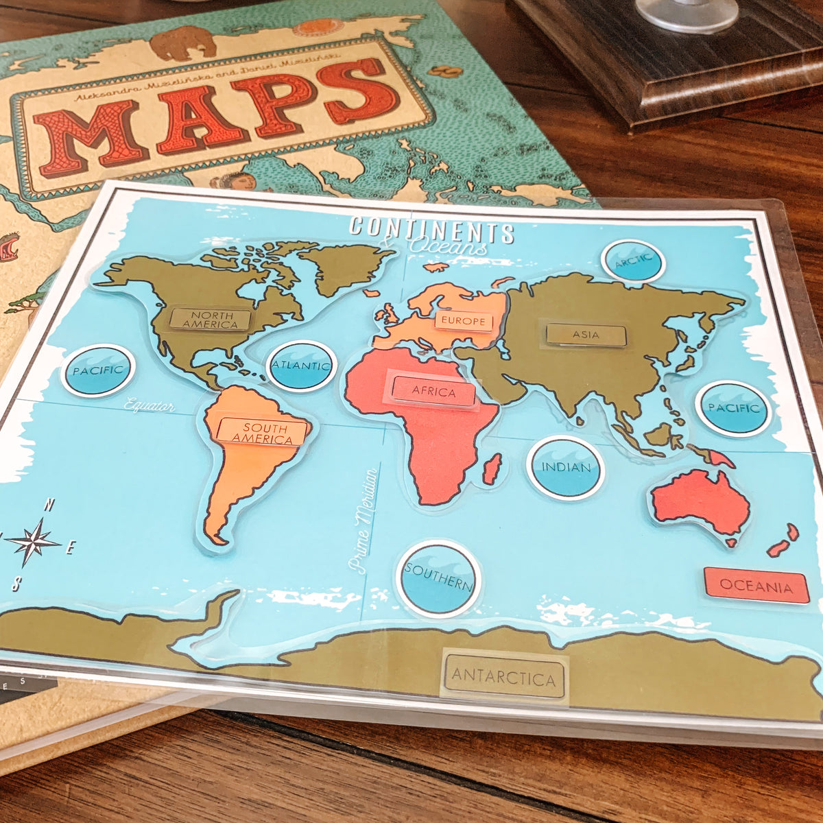 Continents And Oceans Printable Map Puzzle – Arrows And Applesauce