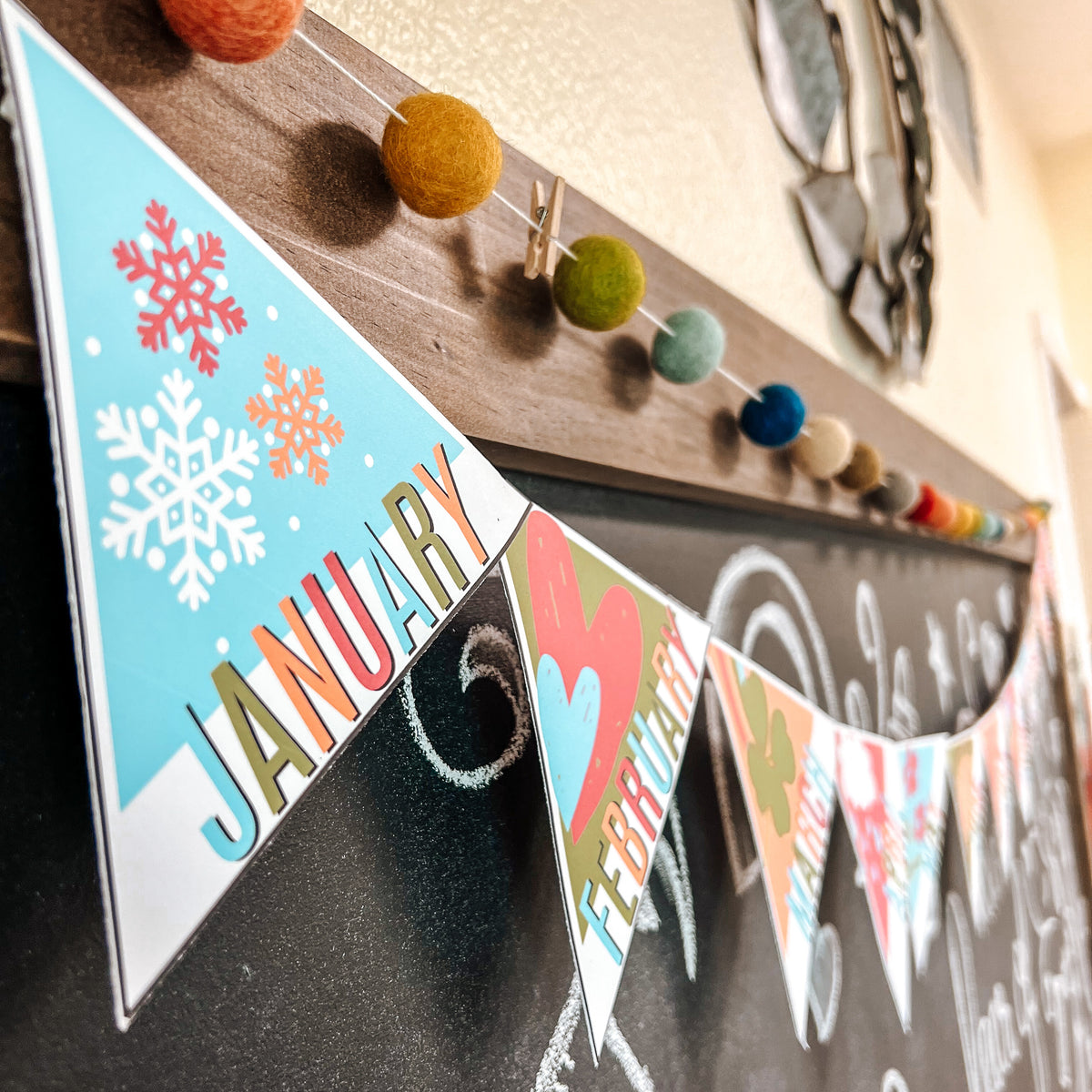 Months Of The Year Banner – Arrows And Applesauce