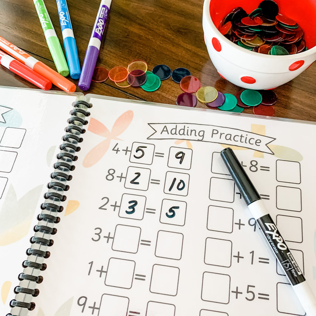 Addition + Subtraction Math Facts Printable Workbook – Arrows And ...