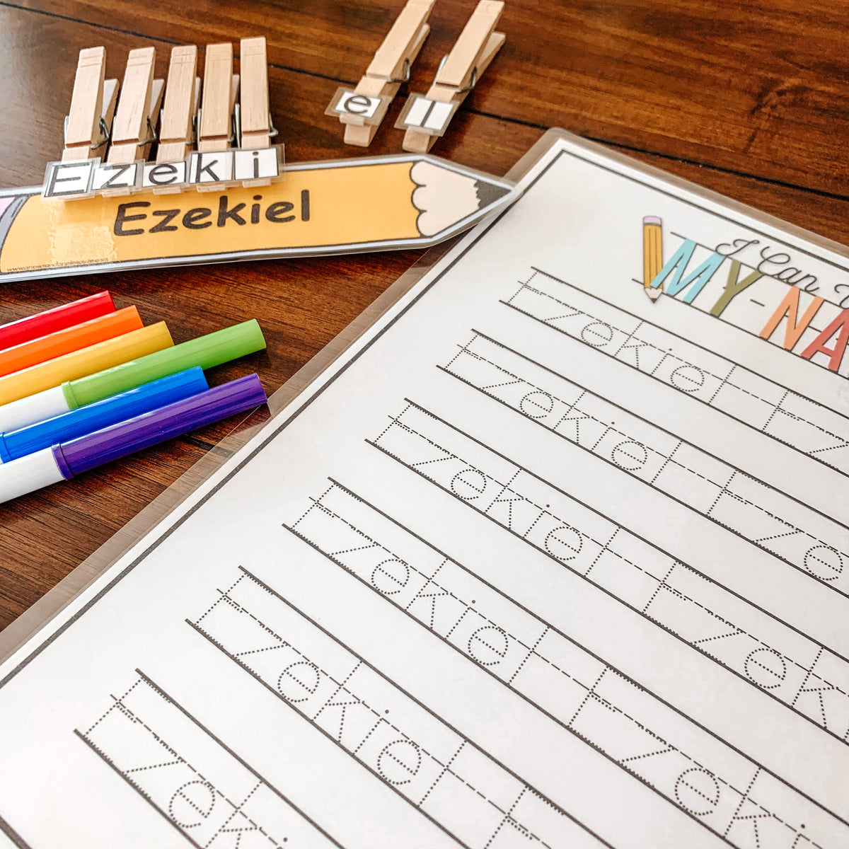 EDITABLE Name Activity Set – Arrows And Applesauce