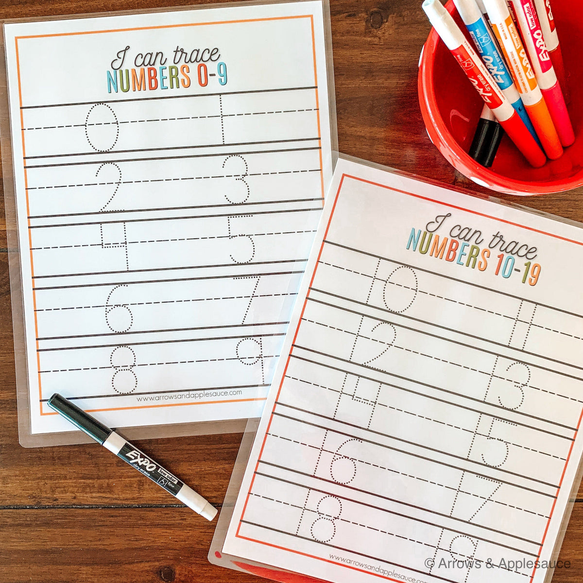 Printable Tracing Worksheets – Arrows And Applesauce