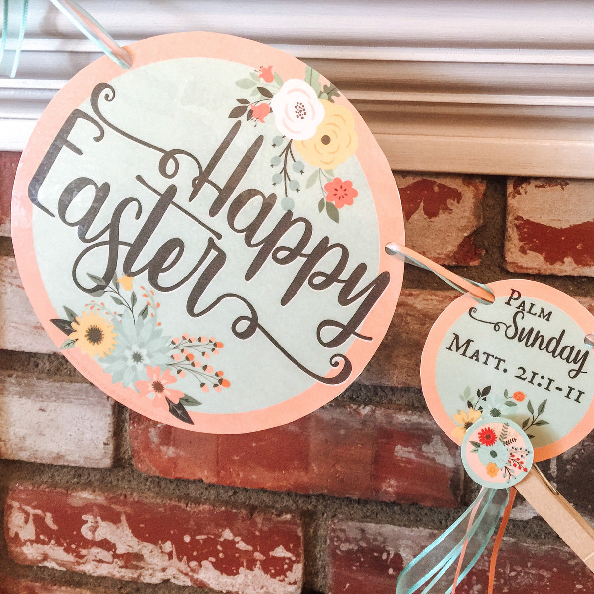 Easter Holy Week Countdown Printable Banner – Arrows And Applesauce