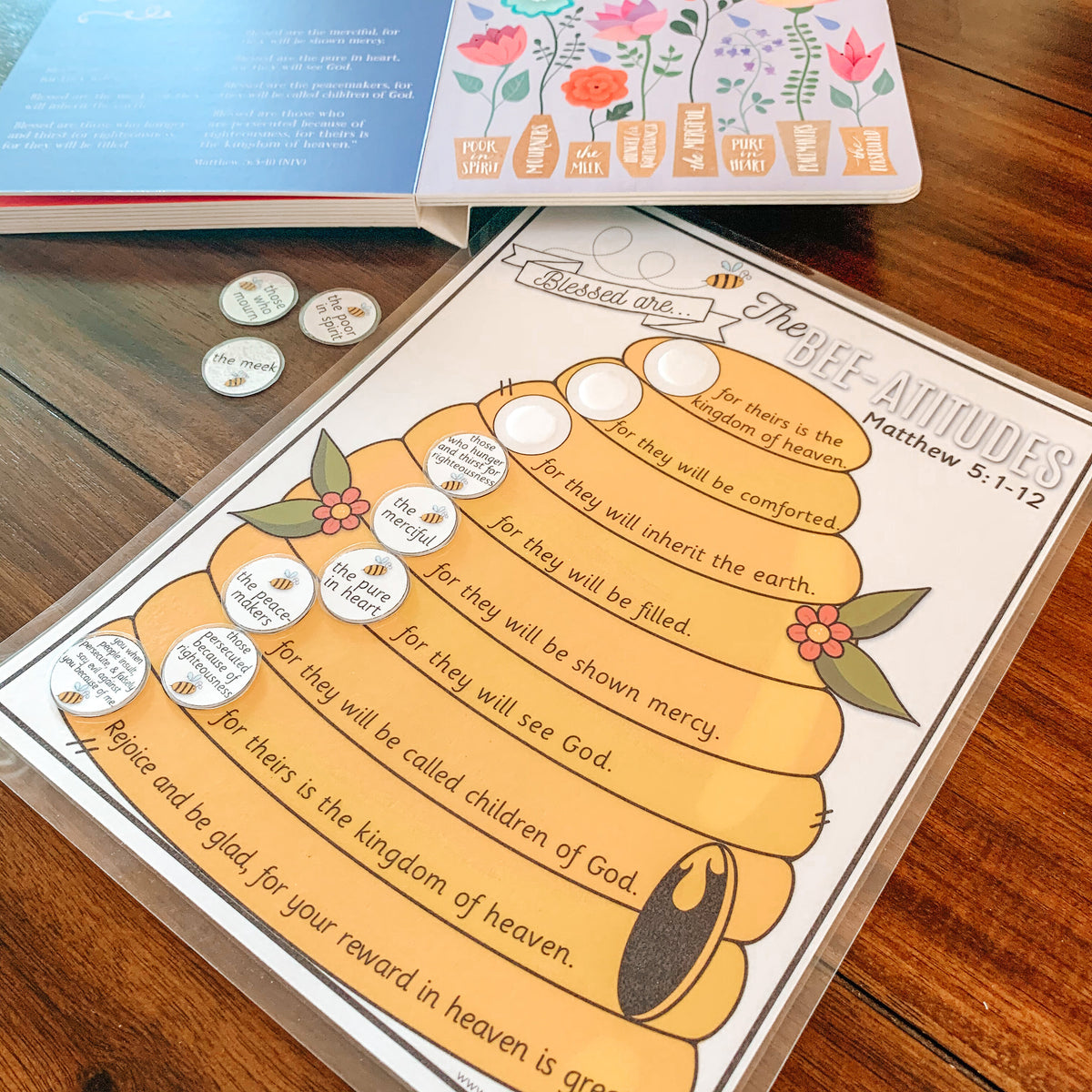 Beatitudes Printable Bible Verse Game – Arrows And Applesauce